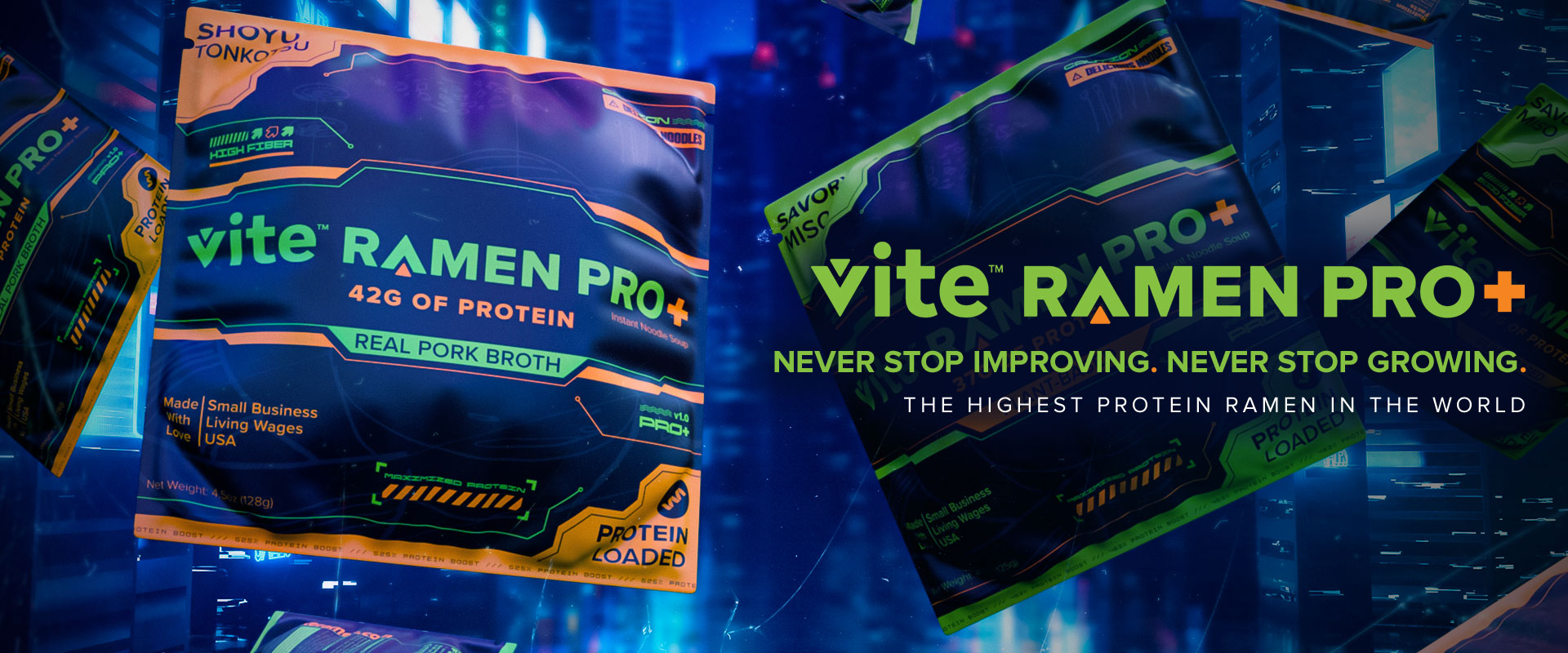 Vite Ramen - Nutrient Dense + Protein Rich Ramen